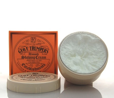 Geo F Trumper Almond Soft Shaving Cream screw thread pot 200g – Inocencia