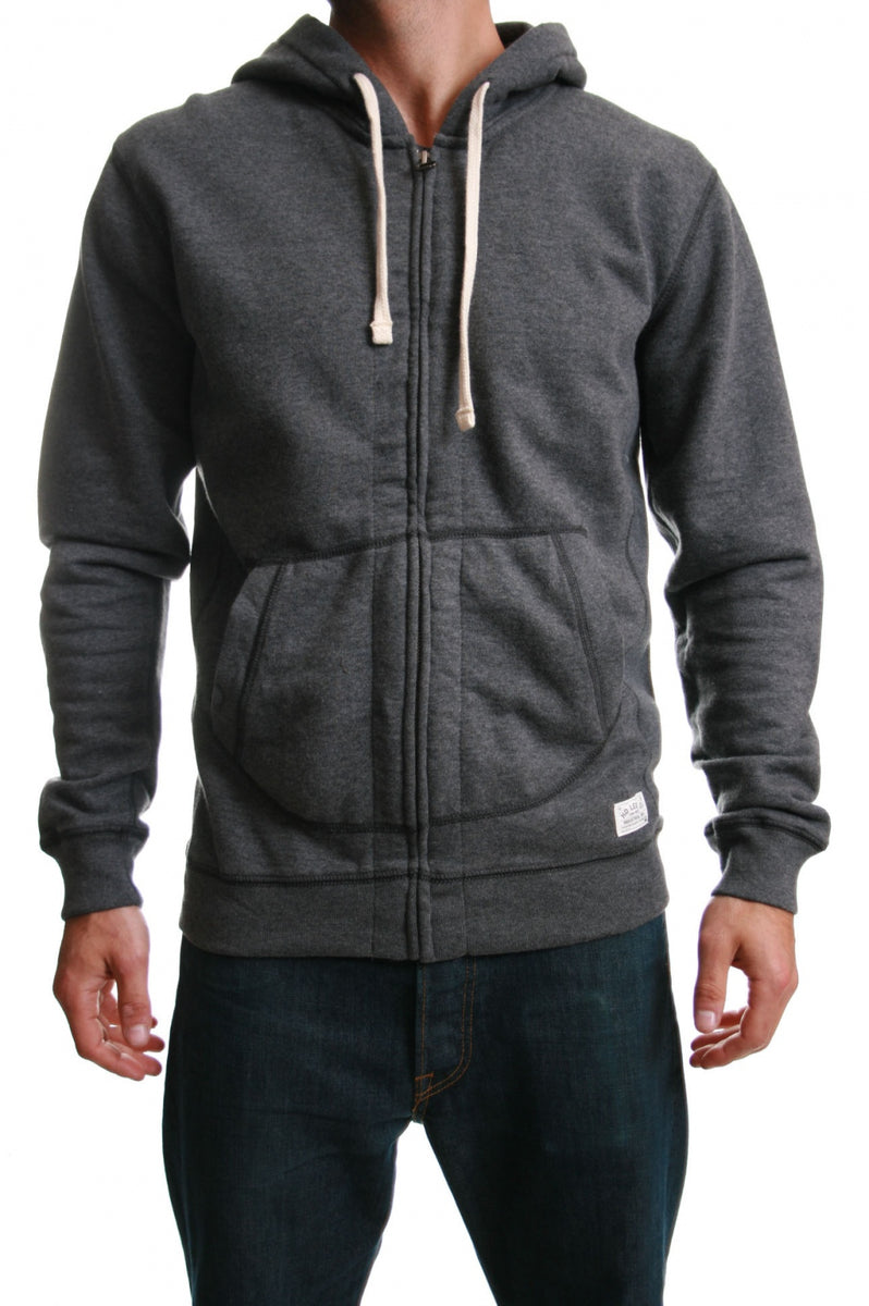 Lee Classic Hooded Zip Top in Dark Grey – Inocencia