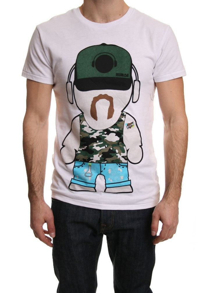 Humor Jakato Print T Shirt in Bright White – Inocencia