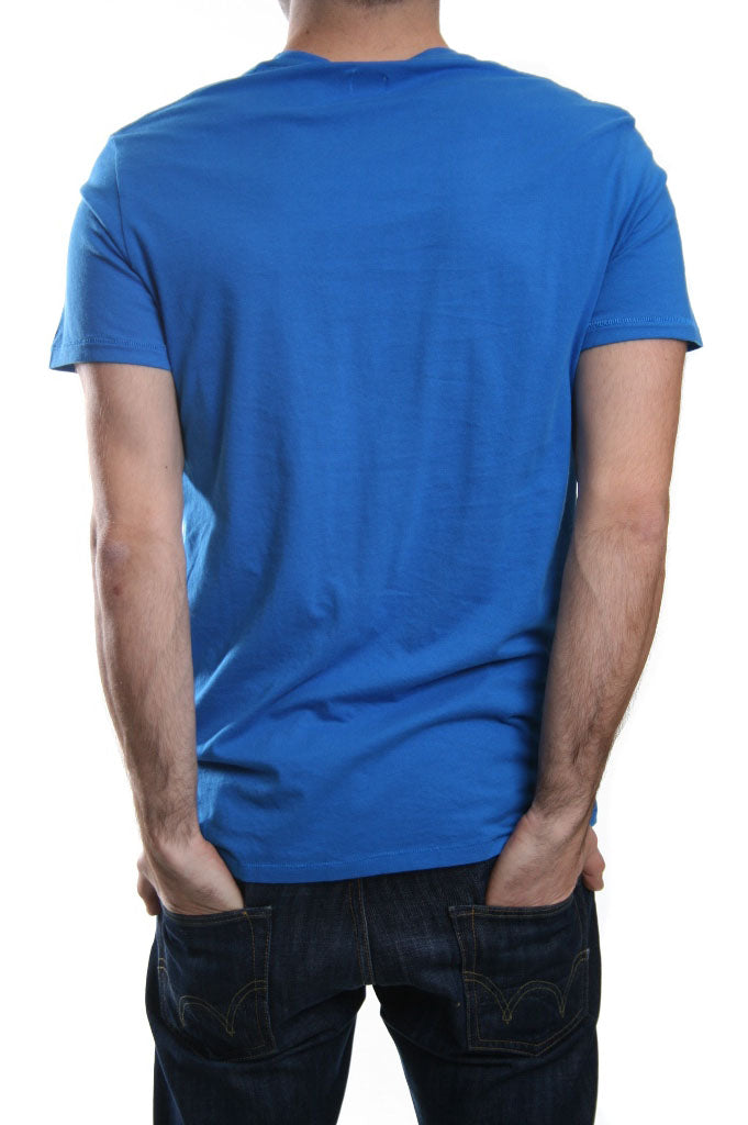 Edwin Pocket T Shirt in Saxe Blue – Inocencia