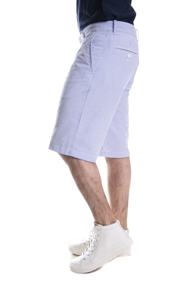 Edwin French Stripe Rail Shorts – Inocencia